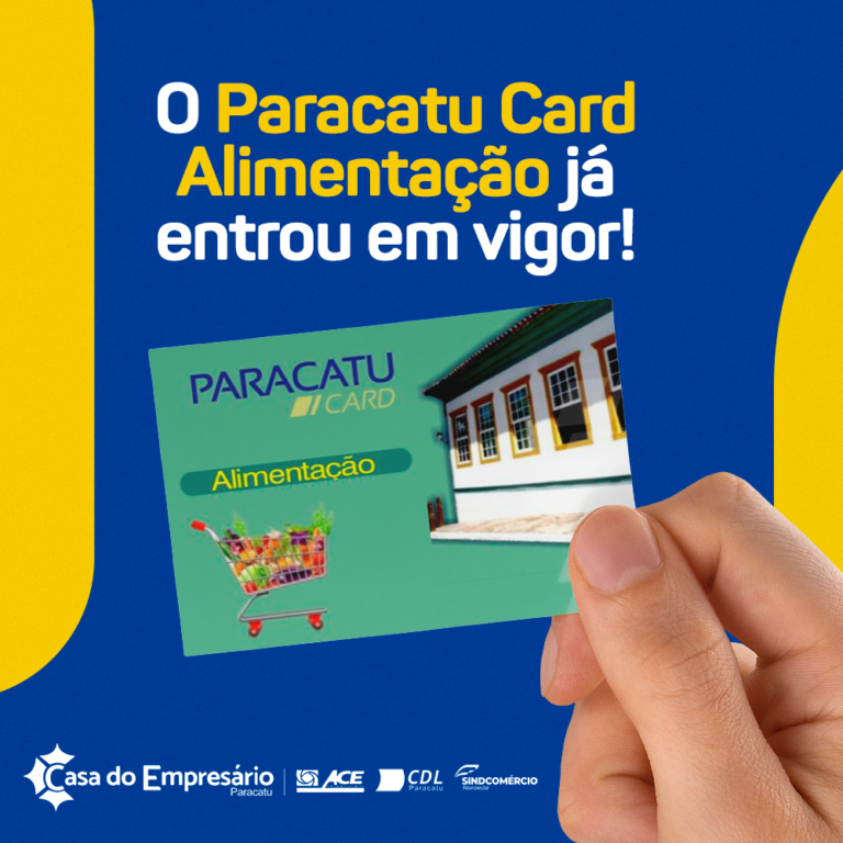 Paracatu Card Alimentação - Casa Do Empresário Paracatu